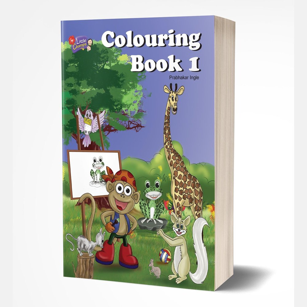 Colouring Book 1 by Prabhakar Ingle – Rasik Sahitya LLP