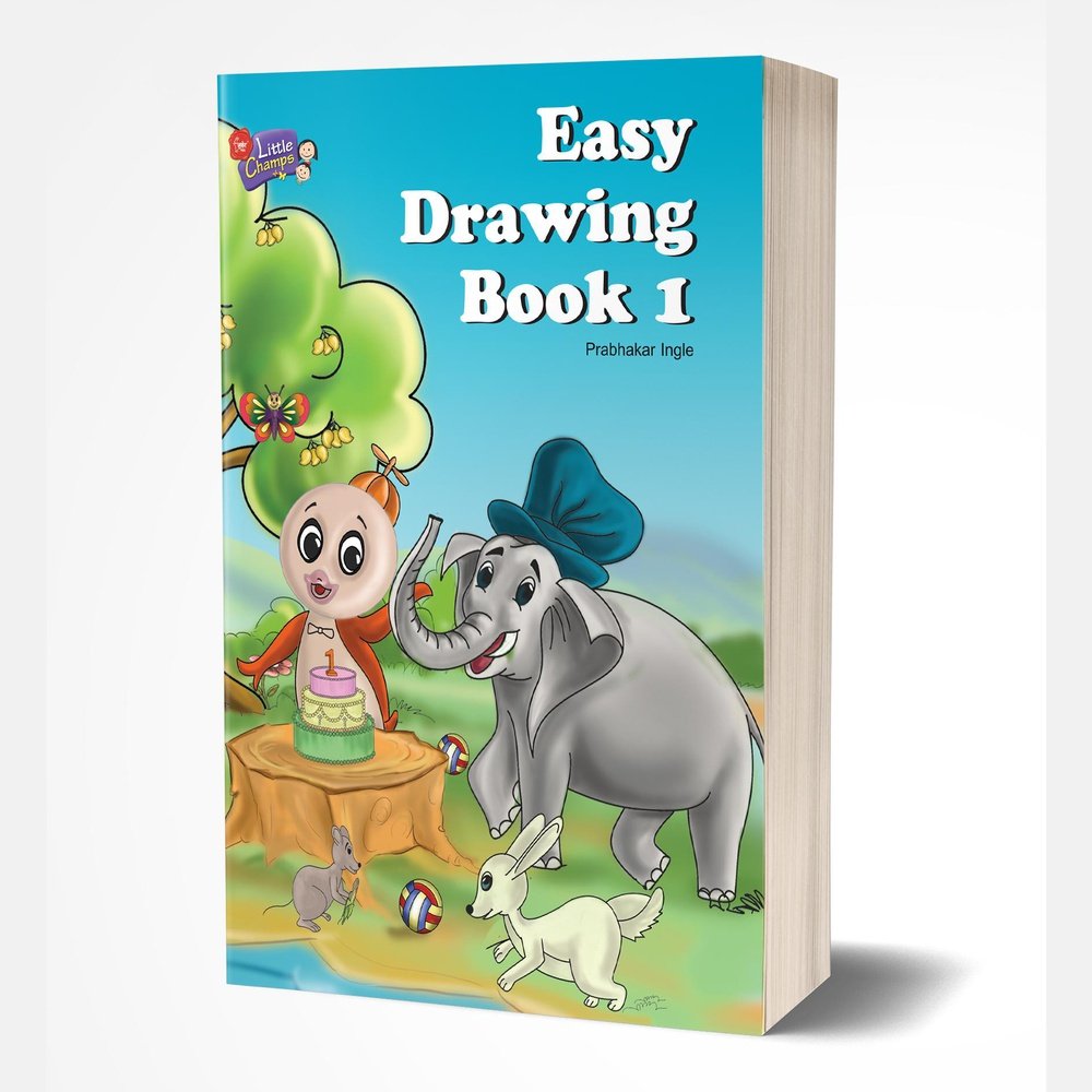 Easy Drawing Book 1 by Prabhakar Ingle – Rasik Sahitya LLP