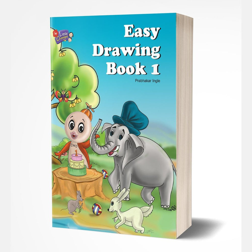 Easy Drawing Book 1 by Prabhakar Ingle – Rasik Sahitya LLP
